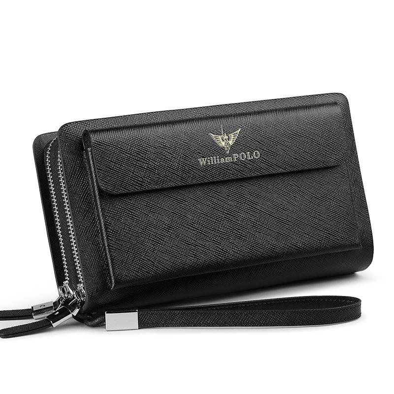 Luxury Double Zipper Wallet