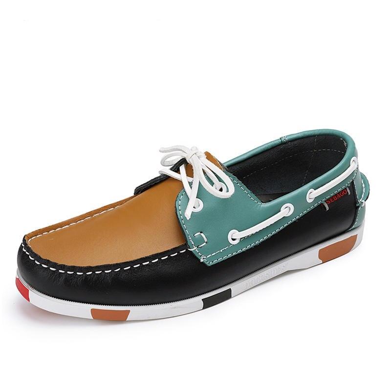 Luxury Designer Leather Moccasins