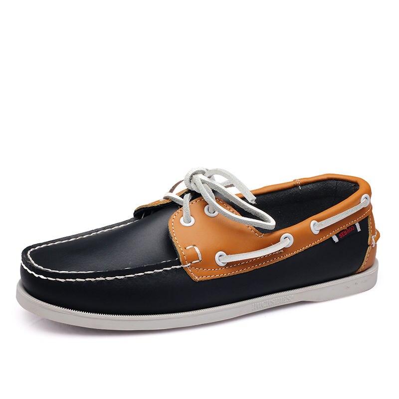 Luxury Designer Leather Moccasins